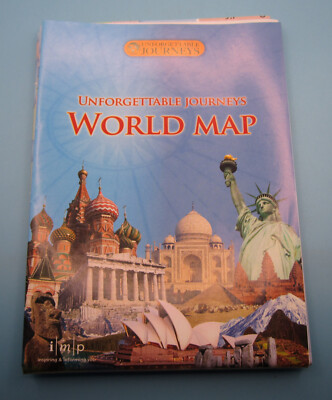 Unforgettable Journeys Large World Map | eBay