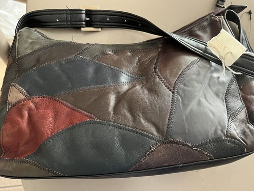 Woman's Covington Multi Color Patch Adjustable Strap Pocketbook | eBay