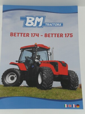 BM TRACTORS BETTER 174 - BETTER 175 Traktoren, Tractors Prospekt ( 978 ...