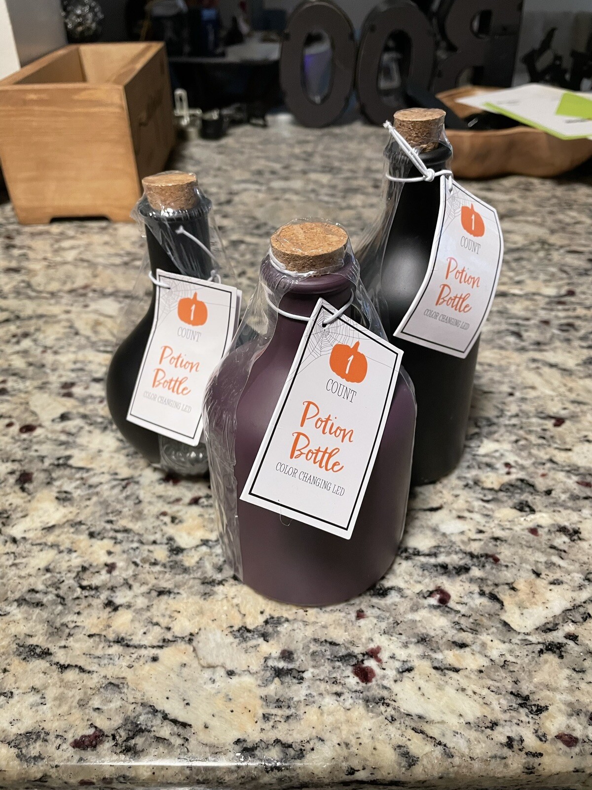 Target Bullseye Playground 3ct LED Color Change Potion Bottles 2022 ...