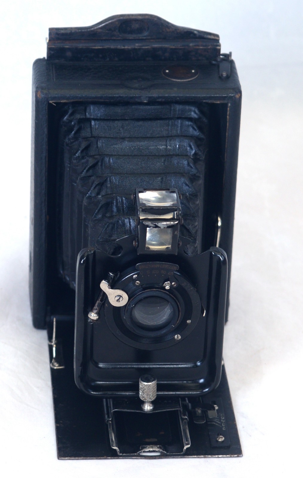 German Ernemann Dresden Vintage Folding Film Camera w Zeiss Ikon 667/2 ...