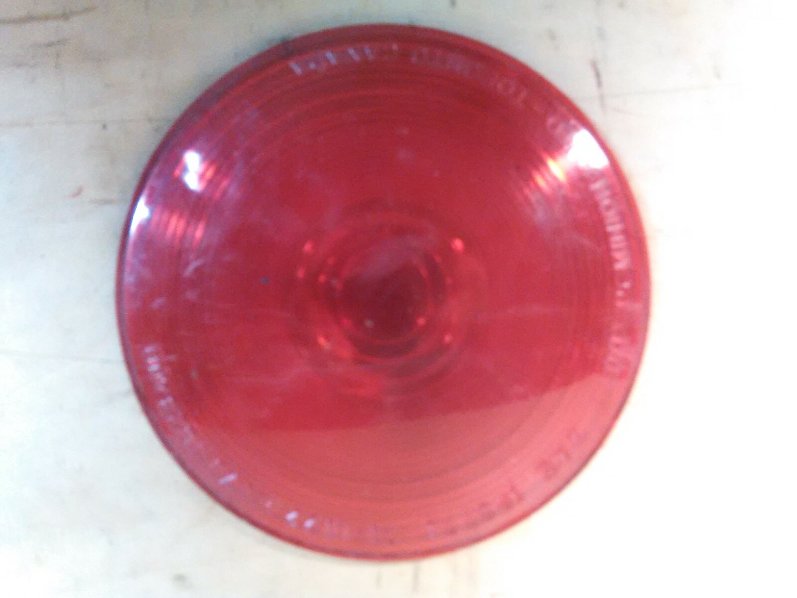 1-DOMINION AUTO RED 4-1/4'' TAIL /BRAKE LENS ONLY IPST76 73-1022 SEMI ...
