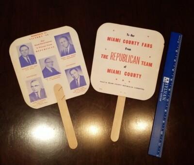 Political Fan Paddle Boards 1967-1968 | eBay