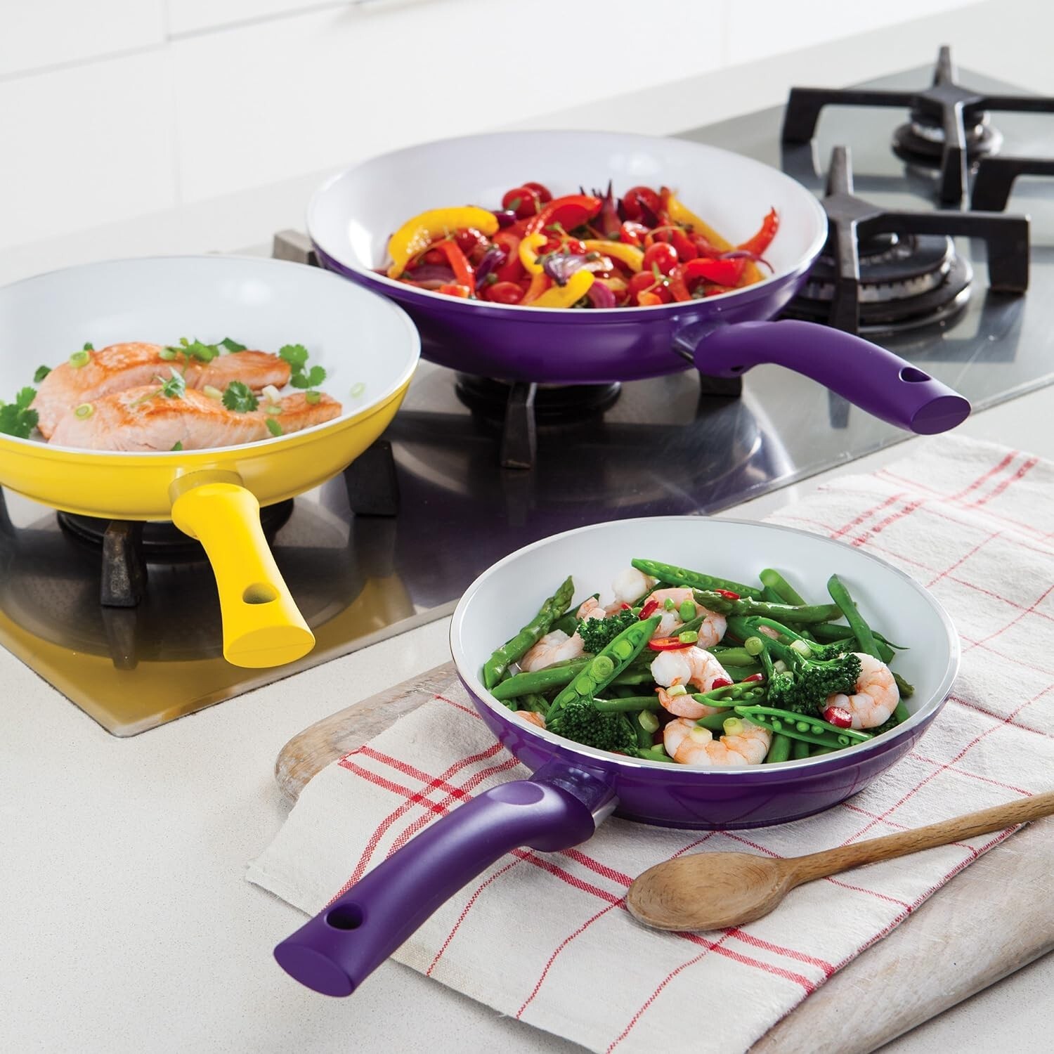 JML Ceracraft Non-Stick Ceramic Scratch-Resistant Frying Pan ...