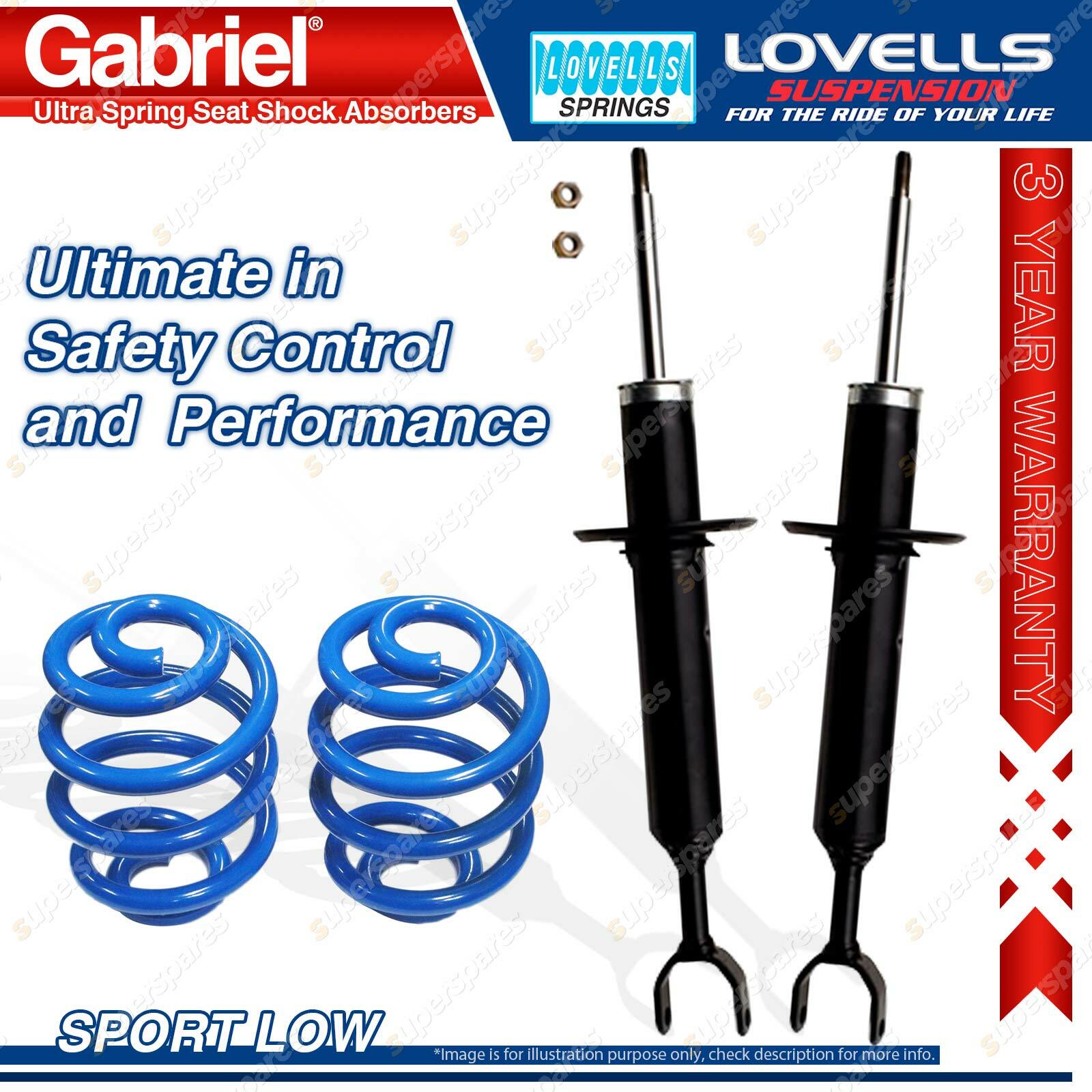 Front Sport Low Gabriel Ultra Shocks Coil Springs for Volkswagen Passat ...