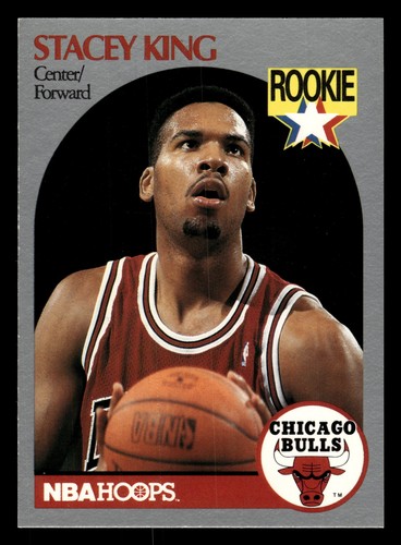 1990-91 Hoops #66 Stacey King RC Chicago Bulls | eBay