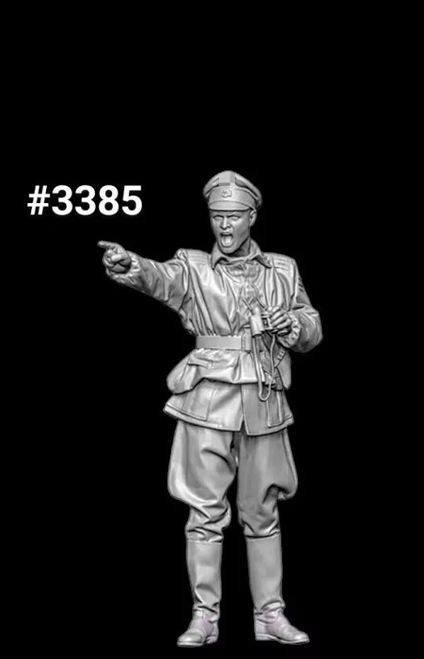 1/35 Resin 6 Fig Set German Half Track Troops Attacking Firing Model ...