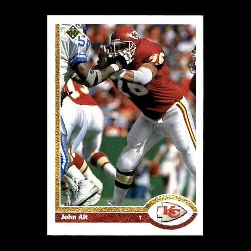 John Alt 1991 Upper Deck Kansas City Chiefs #198 R324I 80 | eBay