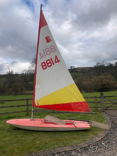 Topper sailing dinghy red | eBay UK