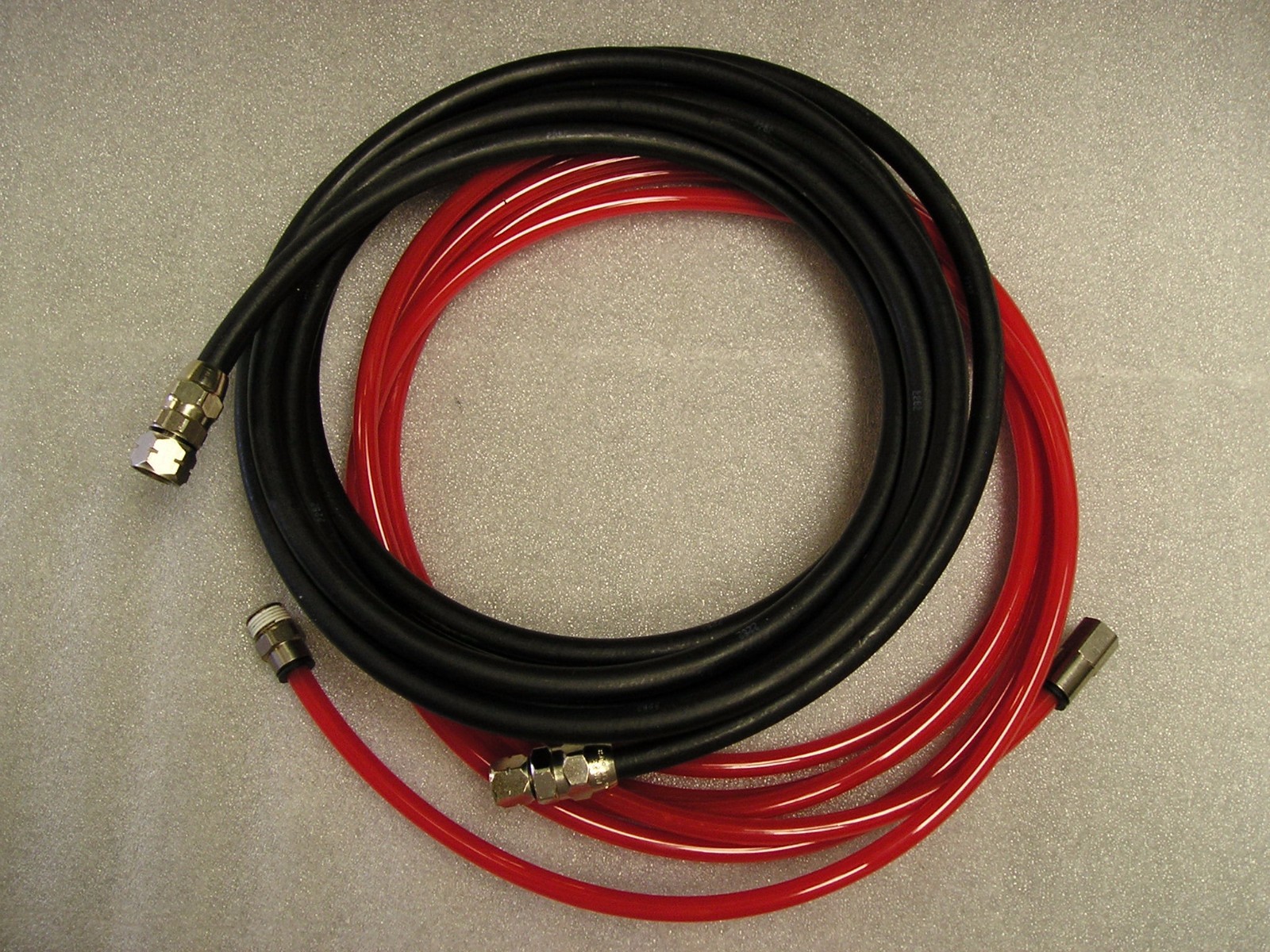 Binks CONTITECH 10' LOW PRESSURE 1/4" PAINT/AIR LINE HOSE ASSY. L@@K | eBay