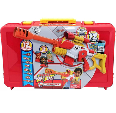 Ryan's World Ryan's Dart Tag The Ranger Buld 'N' Blast Case | eBay