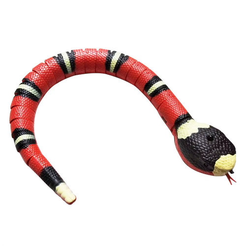 Tricky Snake Cat Toys Interactive Electric Induction Snake Toy Smart ...