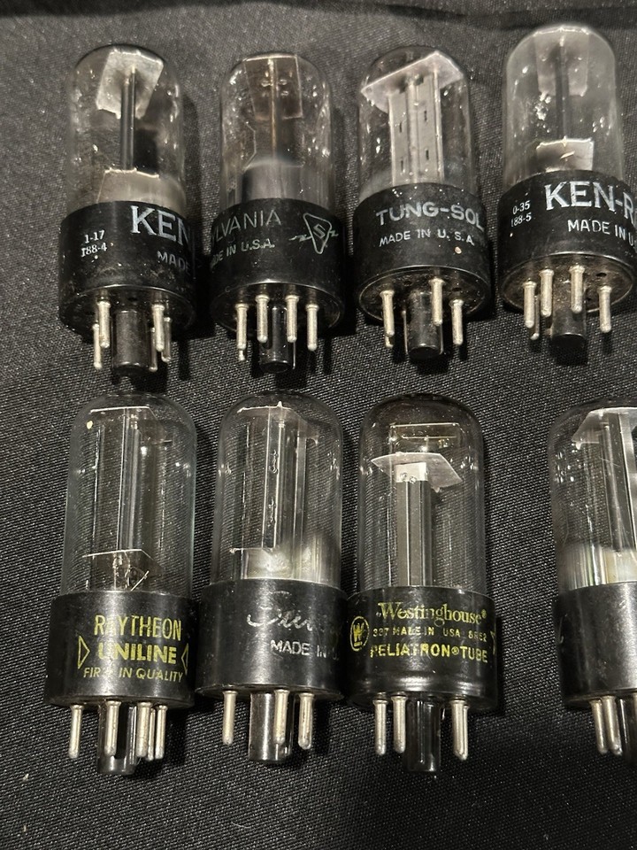 35Z5GT Vacuum Tube Rectifier – Octal AC/DC Radio Tube Mixed Brands ...