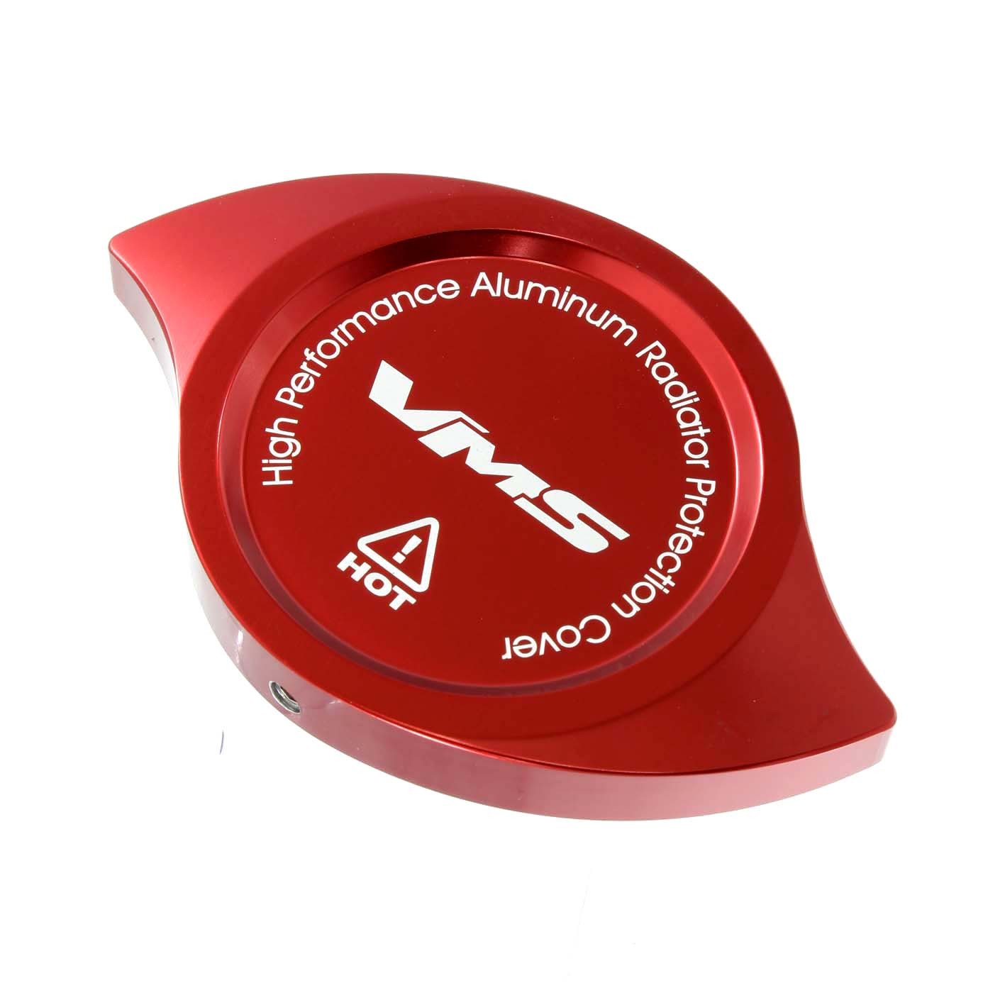 VMS RED ANODIZED BILLET ALUMINUM RADIATOR CAP COVER CNC MACHINED ...