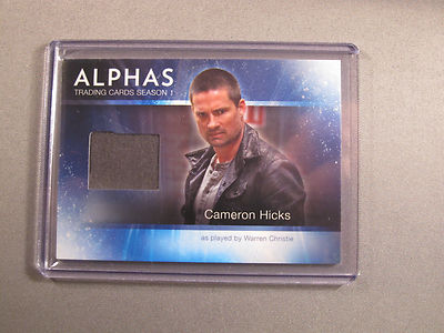 2013 Syfy Alphas Season 1 Cameron Hicks Wardrobe Memorabilia Card M5 | eBay