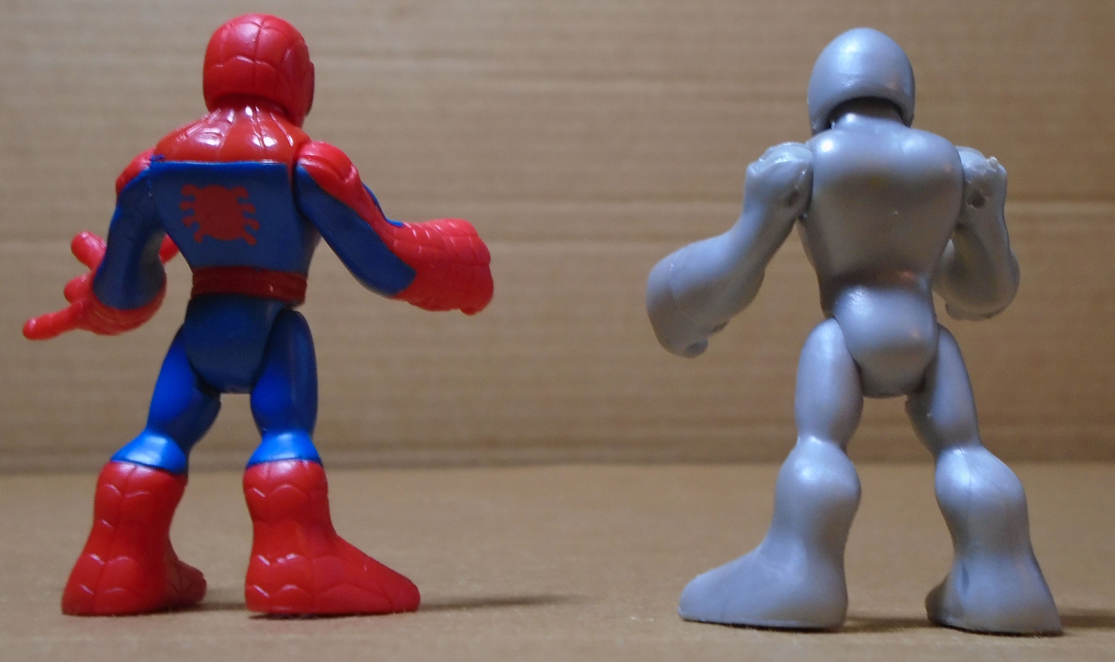 Imaginext Hasbro Marvel Super Hero Spiderman & Silver Surfer Action ...
