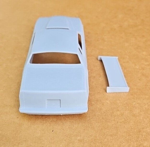ABS-LIKE RESIN 3D PRINTED 1/25 1986 CHEVY MONTE CARLO PRO MOD BODY AND ...