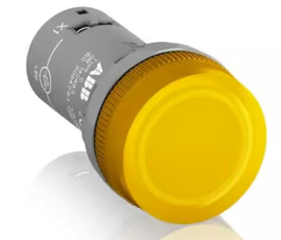 1pcs ABB push button switch Indicator light CL2-507Y 48V-60VAC/DC | eBay