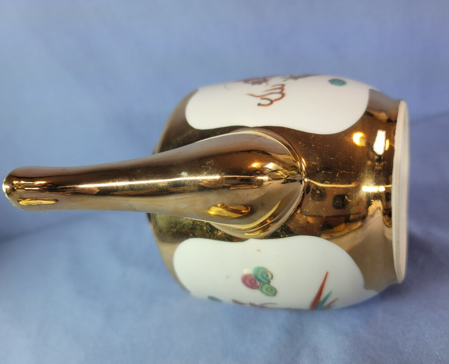 Chinese Teapot Gold Gilt Dragon Phoenix Porcelain Vintage Pot | eBay