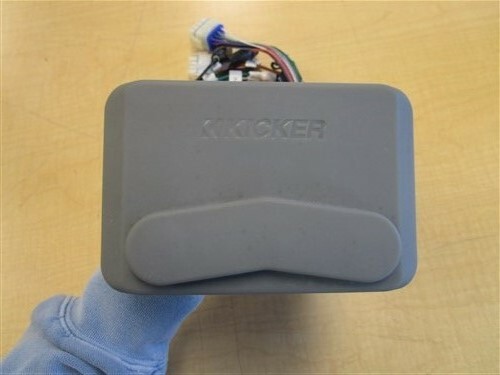 KICKER KMC100 MARINE MEDIA CENTER AM/FM WEATHER BAND BLACK BEZEL ...