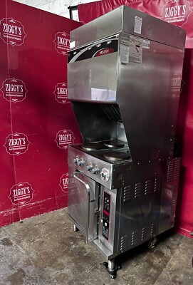 30” wells ventless wvoc-4hf burner stove with convection oven | eBay