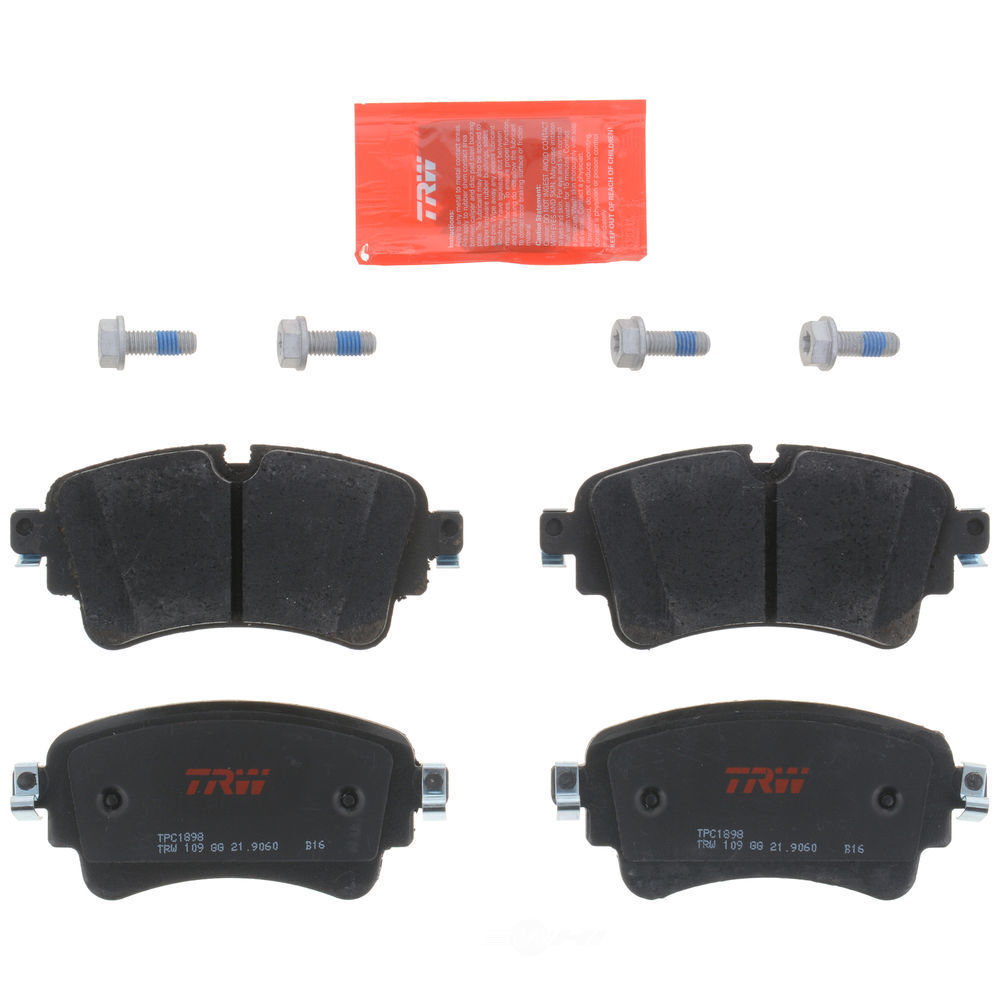 Disc Brake Pad Set-Premium Disc Brake Pad TRW TPC1898 for sale online ...