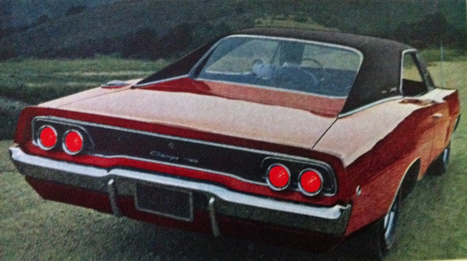 1968 Dodge Fever Charger R/T 2 pge Life Post Hot Rod MOPAR car ad print ...