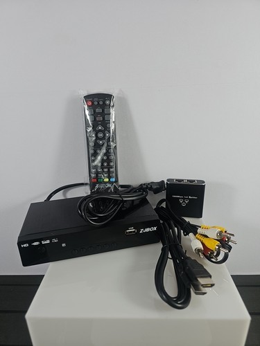 ZJBOX Digital TV Converter Box, ATSC Cabal Box for Analog HDTV Live ...