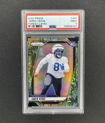 2024 Prizm Jared Verse #341 Forest Camo /15 PSA 9 DROY 🔥💎📈 | eBay
