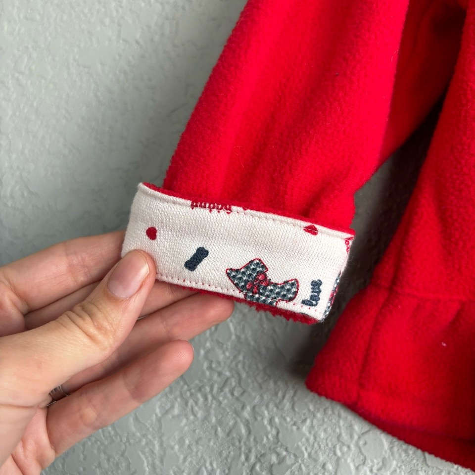 Vintage Beyond Basics Girls 24 Month Fleece Shirt Top Dog Peter Pan ...