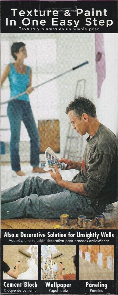 2 Homax Roll On Paint Texture Additive Suede Light Finish Covers 175 Sq ...