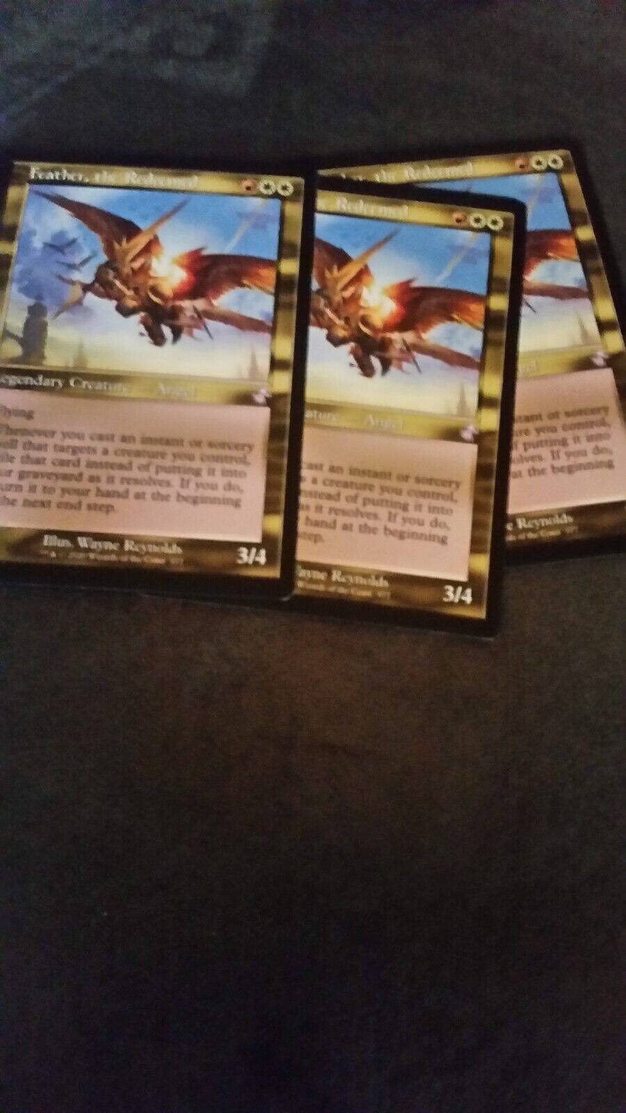 MTG TIME SPIRAL REMASTERED RETRO FEATHER, THE REDEEMED X3 | eBay