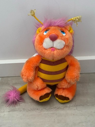 🐝 Peluche Wuzzles Bumblelion bourdon lion Hasbro 1985 vintage Disney 🐝 ...