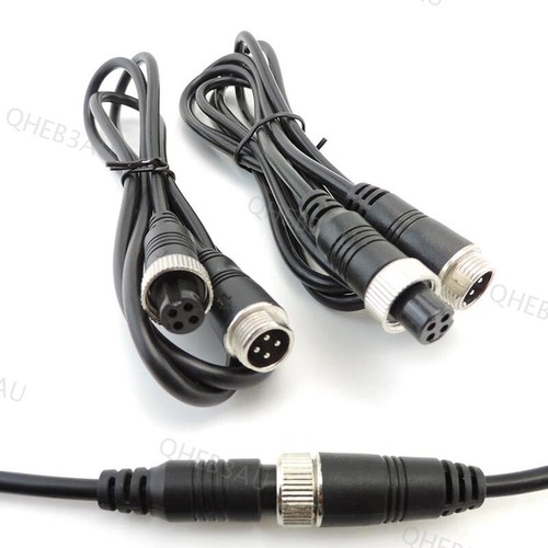 4Pin Male To Female car Video Cable For Ccd Reversing Camera Camper ...