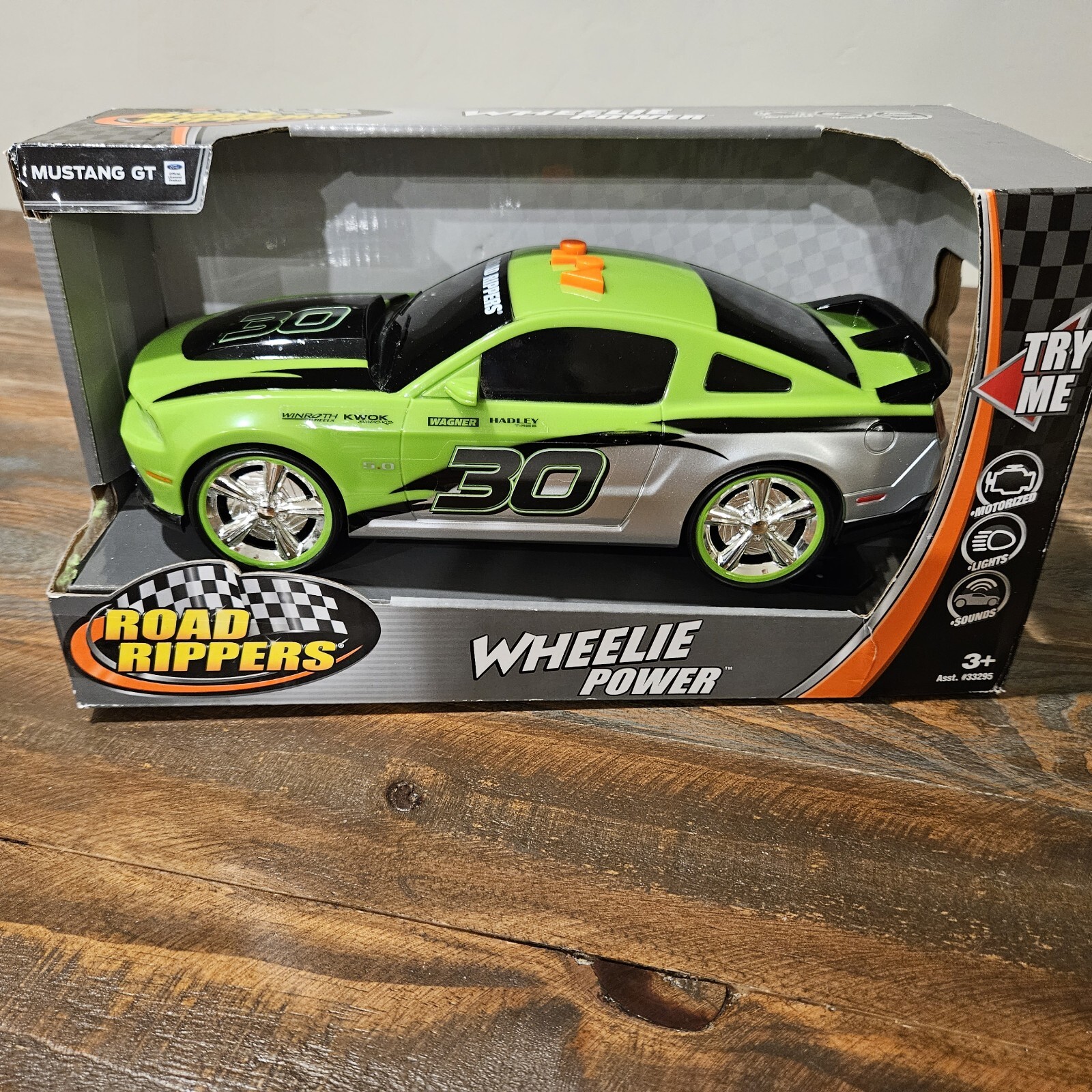 NEW Road Rippers 2010 Ford Mustang 5.0 GT Lights, Sound, Wheelies | eBay