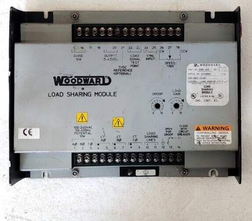 WOODWARD LOAD SHARING MODULE PARTNO: 9907-252 REV: A FAST SHIPPING | eBay
