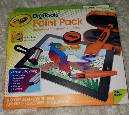 NEW Crayola DigiTools Paint Pack Digital Paint pack use app | eBay
