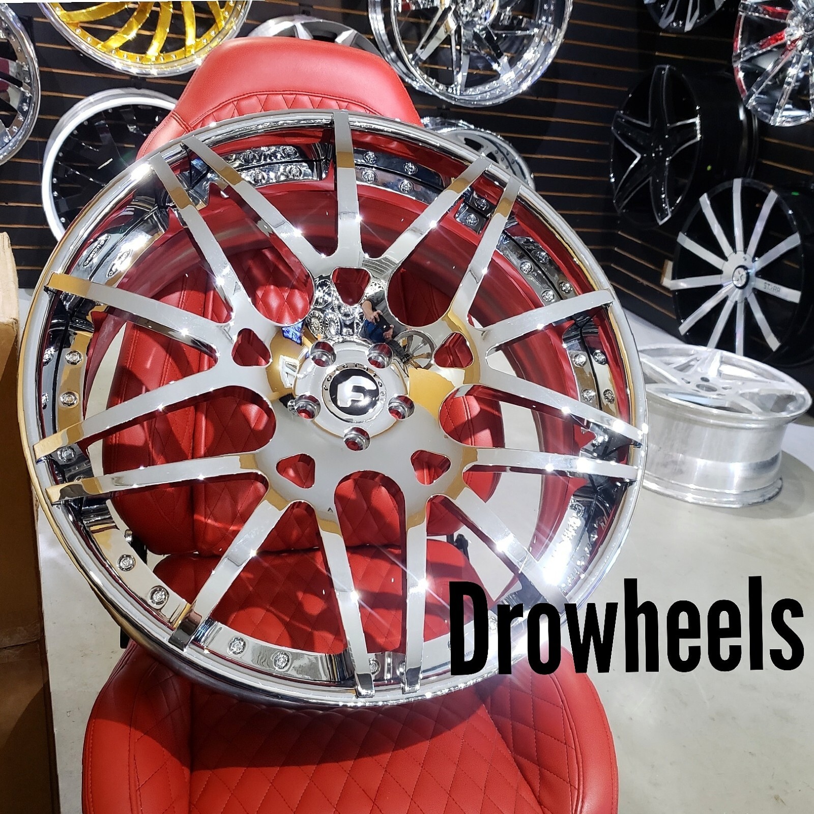 24 Inch Staggered 5x108 Forgiato Maglia-ecl Concave Wheels Fits A ...