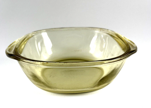 Vintage Dynaware Individual Casserole Dish Pyr-O-Rey Lime Green Glass 7 ...