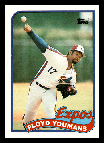 1989 Topps Floyd Youmans #91 NM-MINT Montreal Expos | eBay