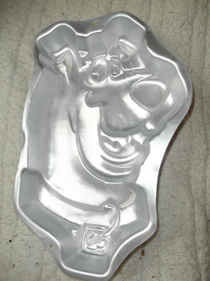 1999 Vintage Wilton Cake Bake Oven Pan SCOOBY-DOO DOG Birthday Party ...
