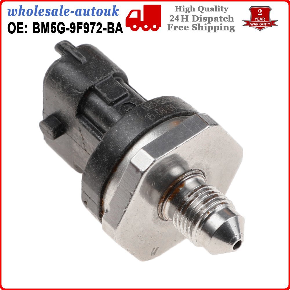 FORD FOCUS FIESTA KUGA BMAX ECOBOOST FUEL RAIL PRESSURE SENSOR BM5G ...