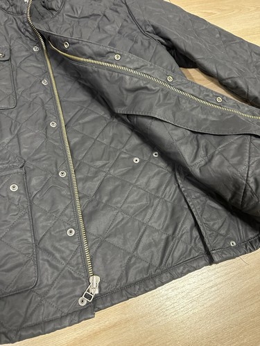 Bonobos Quilted Jacket Black Men’s Slim Fit Size Small Zip Up | eBay