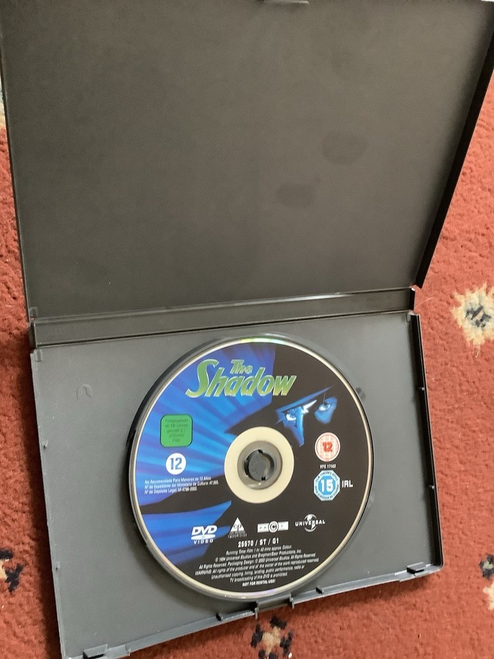 The Shadow DVD Rare Movies Alec Baldwin Superhero Cult Classic | eBay UK