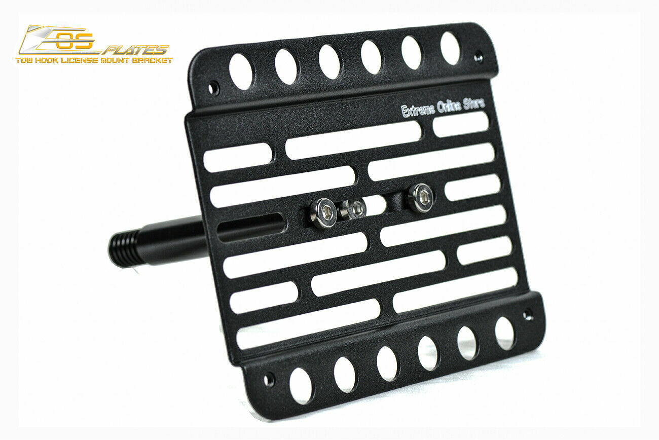 For 18-21 Genesis G70 Front Tow Hook License Plate Mount Relocator ...