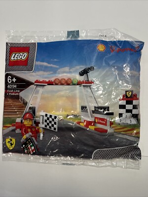 Lego 40194 Finish Line & Podium Shell V-Power Ferrari Collection 2014 ...