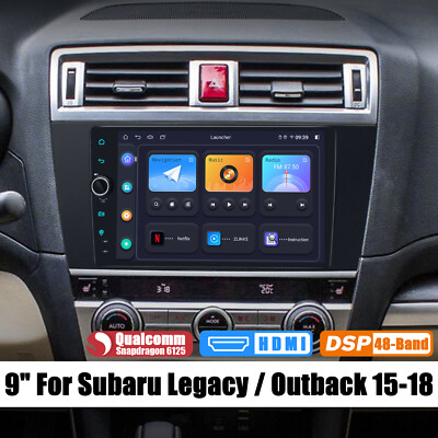 For 2015-2018 Subaru Outback Legacy 9 inch Car Stereo Support Harman ...