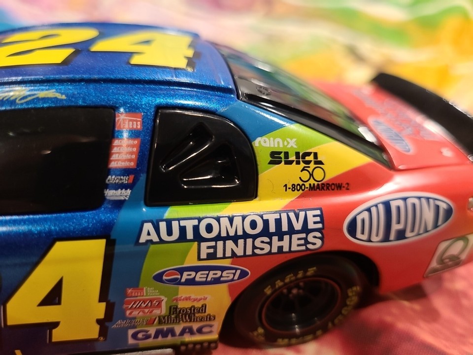 Lot Of 7 New 1/24 Scale NasCar 1999 Limited Edition Jeff Gordon Dupont ...