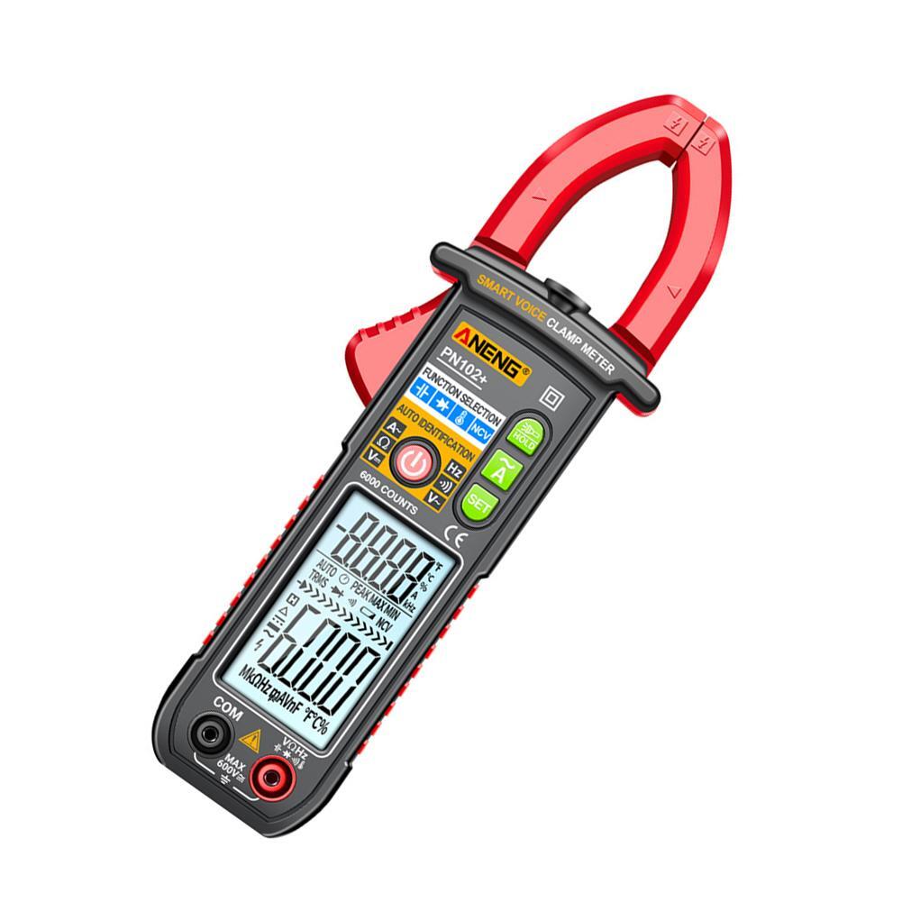 AC Ammeter Clamp Meter Auto Ranging Current Voltage Clamp Meter ...