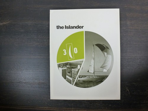 Islander 30 original factory sailboat brochure | eBay